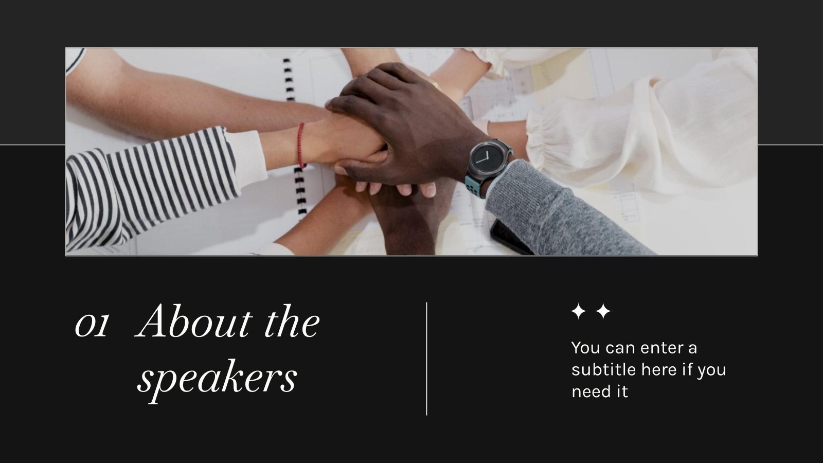 Elegant Conference Style Presentation Presentation