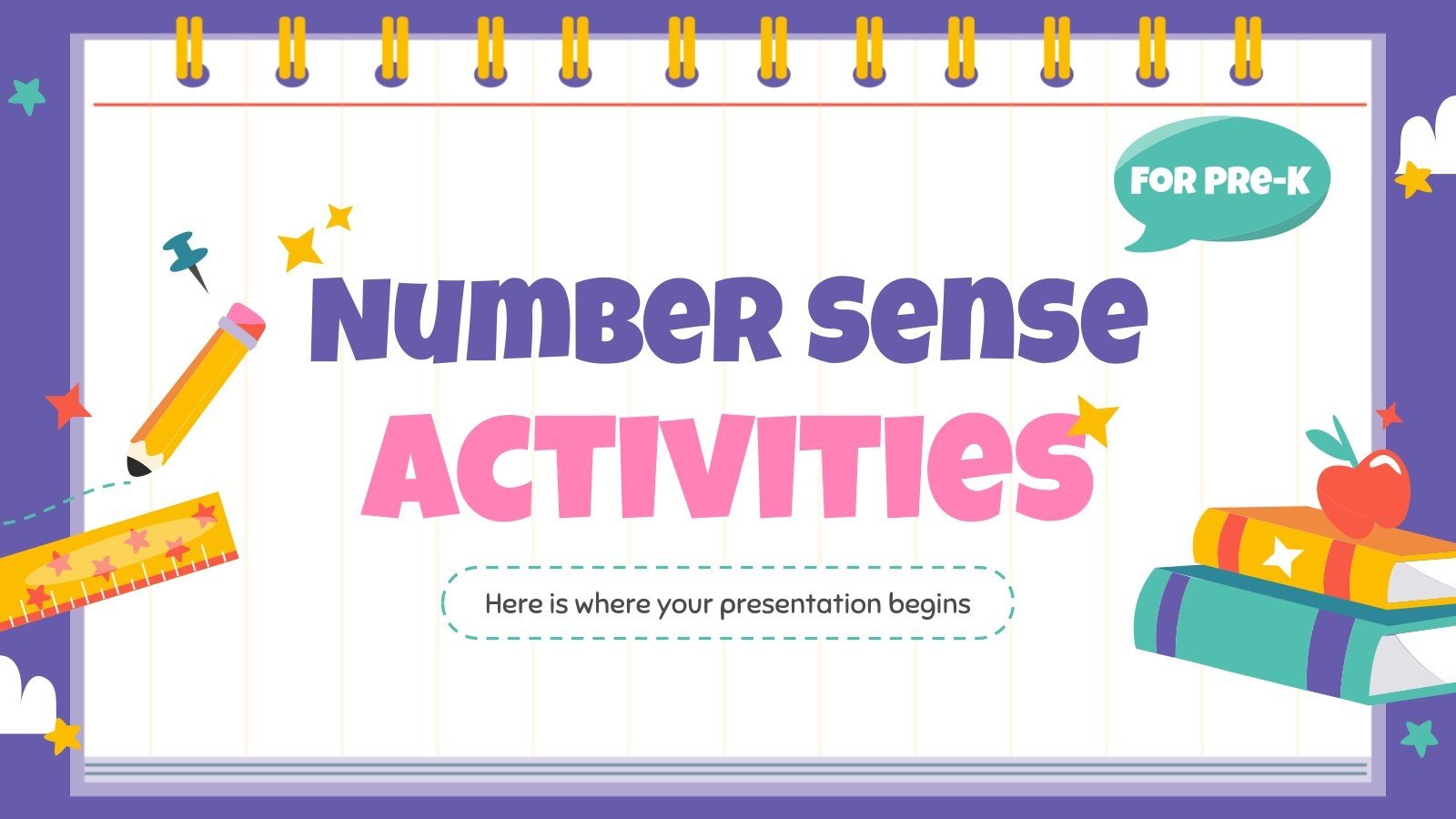 Number Sense Activities for Pre-K Presentation