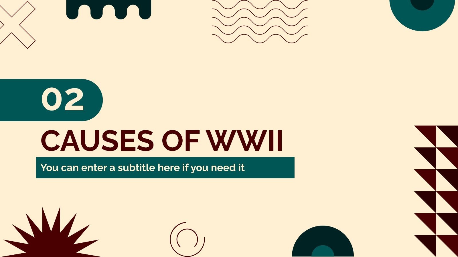 The Interwar Years and World War II Presentation
