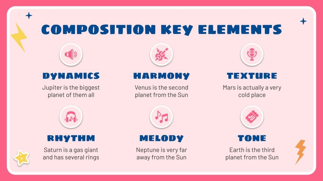 Song Composing Activities for Elementary Presentation