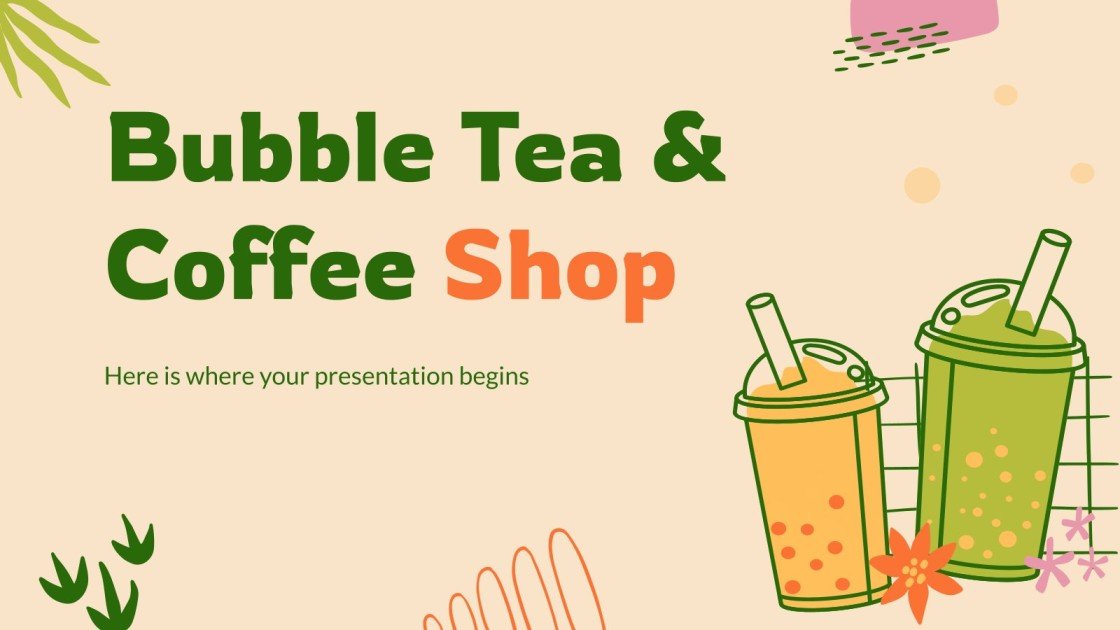Bubble Tea & Coffee Shop Presentation