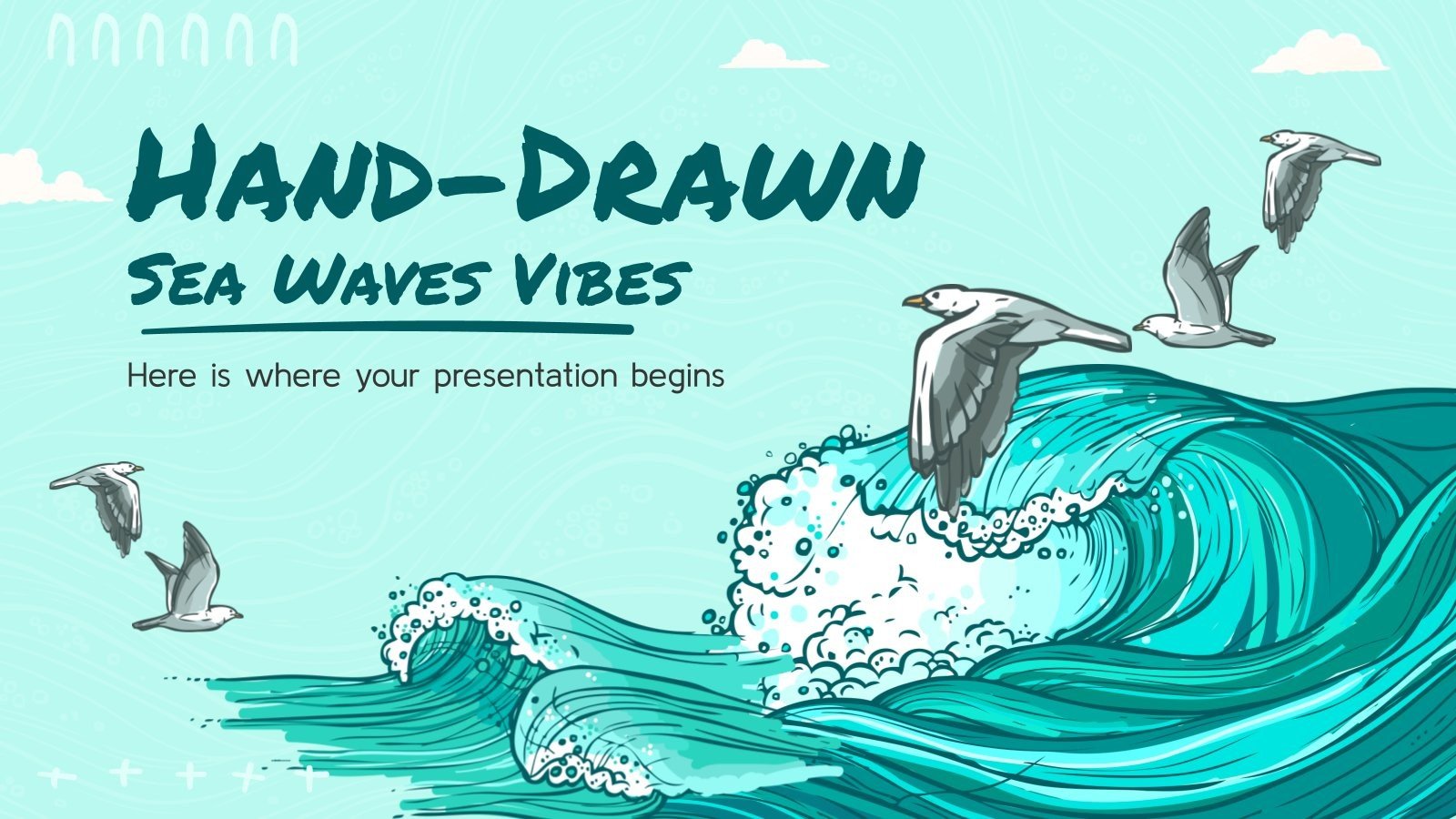 Plantillas gratis sobre el océano para Google Slides y PowerPoint