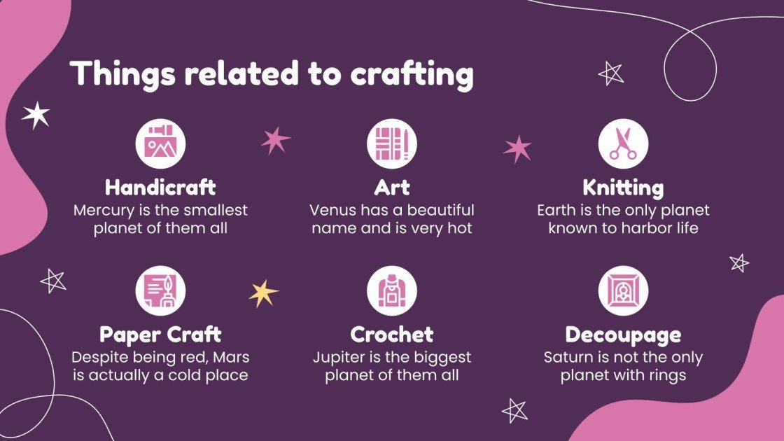 Handcraft Activities for Pre-K Presentation