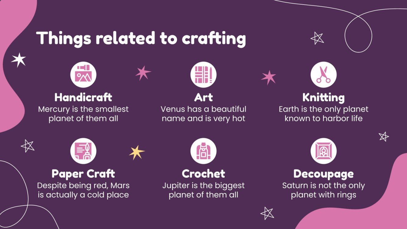 Handcraft Activities for Pre-K Presentation