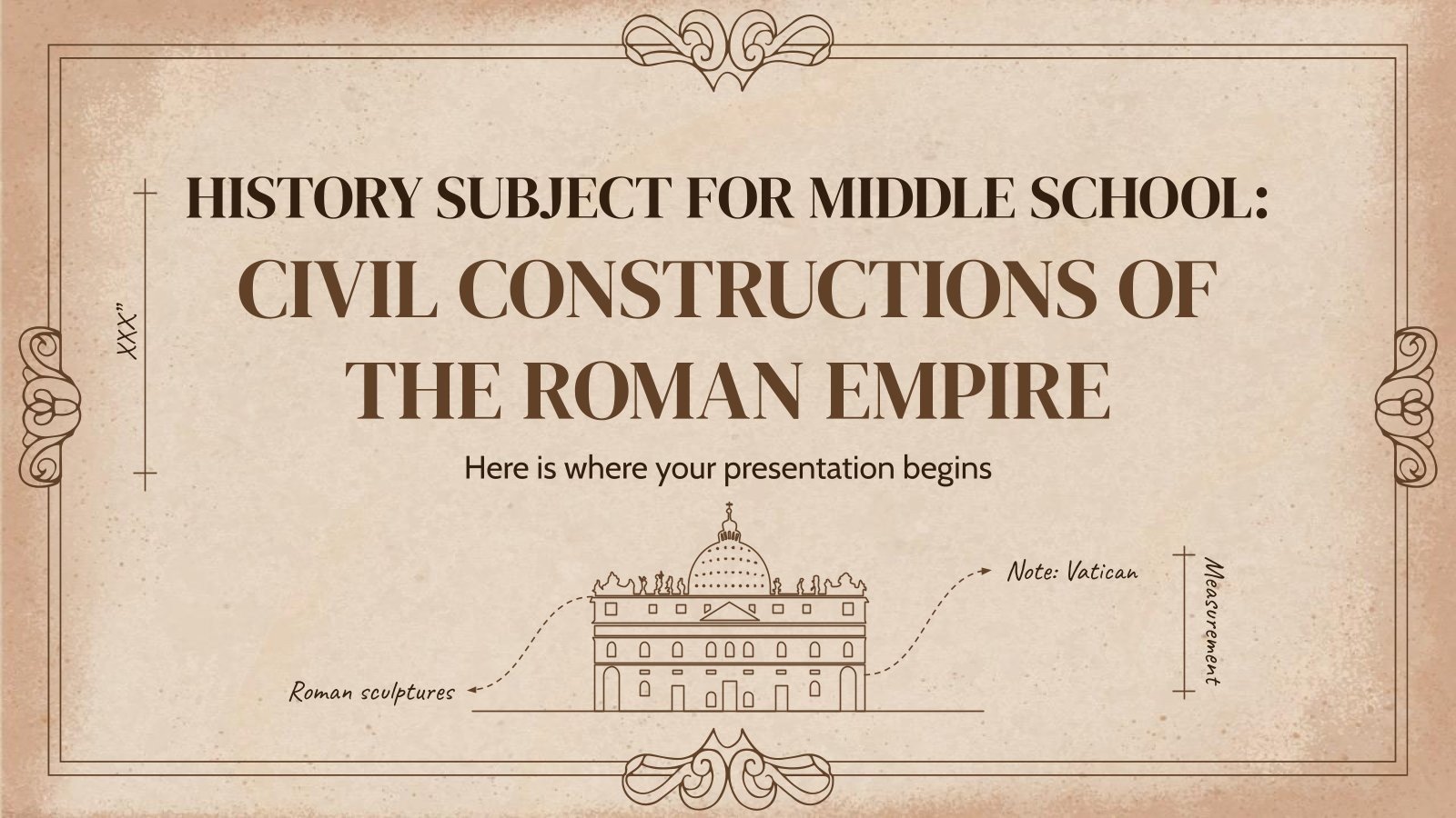 History: Civil Constructions of the Roman Empire