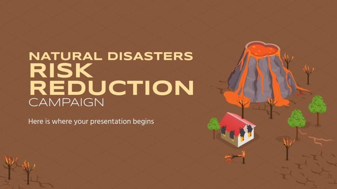 Natural Disasters Risk Reduction Campaign Presentation