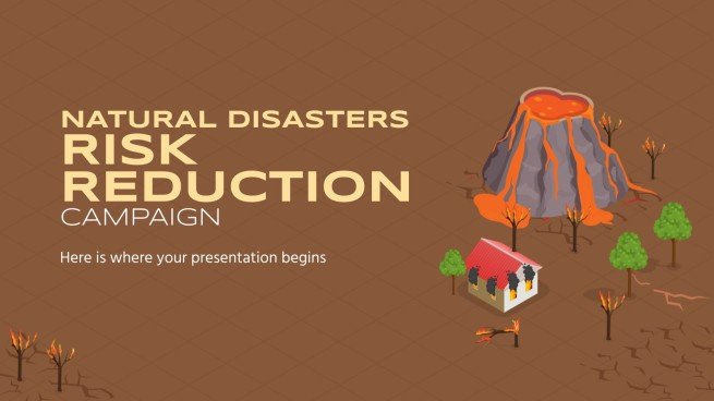 Natural Disasters Risk Reduction Campaign Presentation