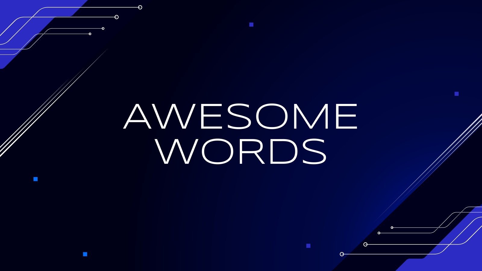 Aesthetic Tech Theme Presentation