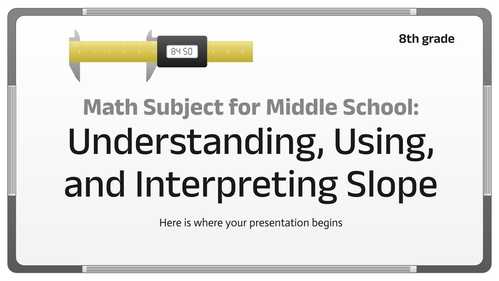 Math: Understanding, Using, and Interpreting Slope