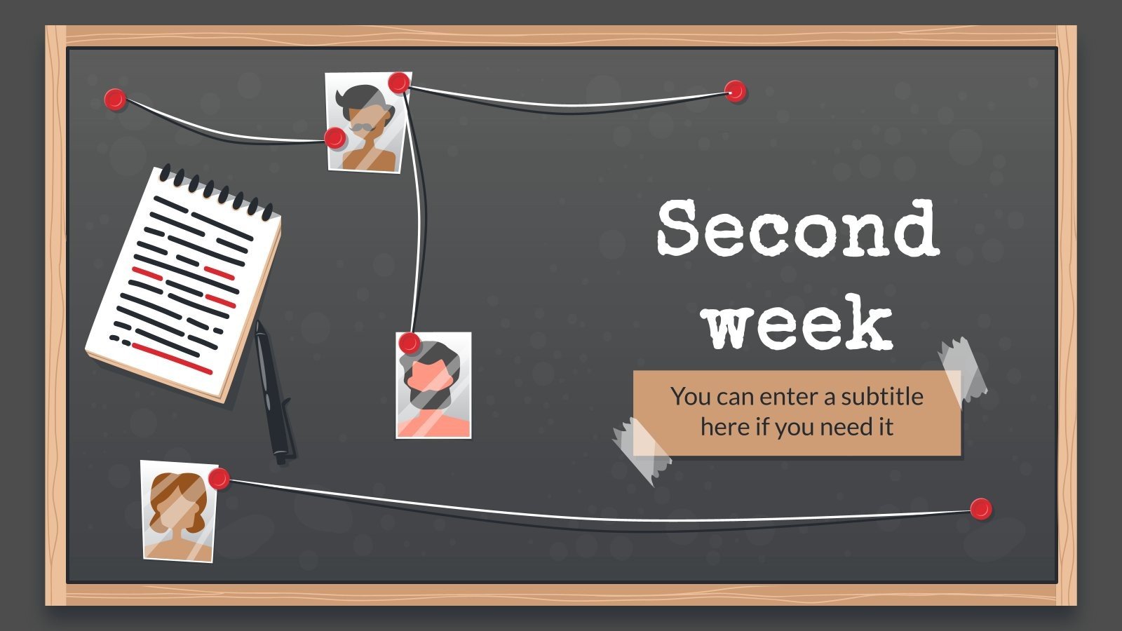 Top Secret Monthly Planner Presentation