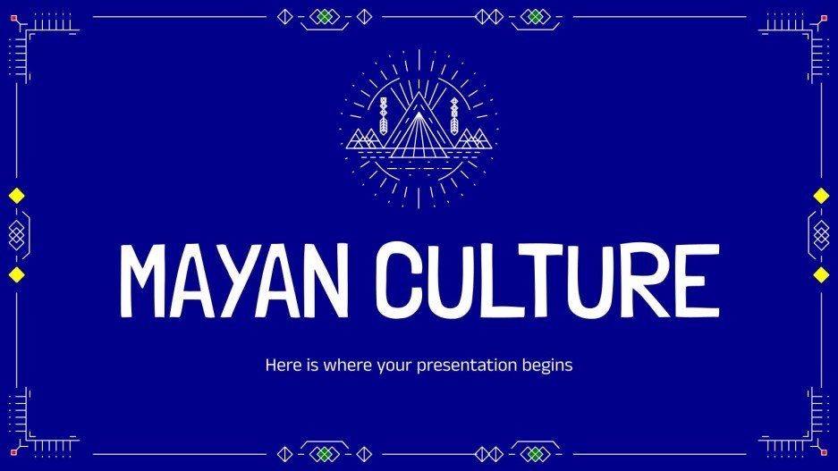 Presentación Cultura Maya