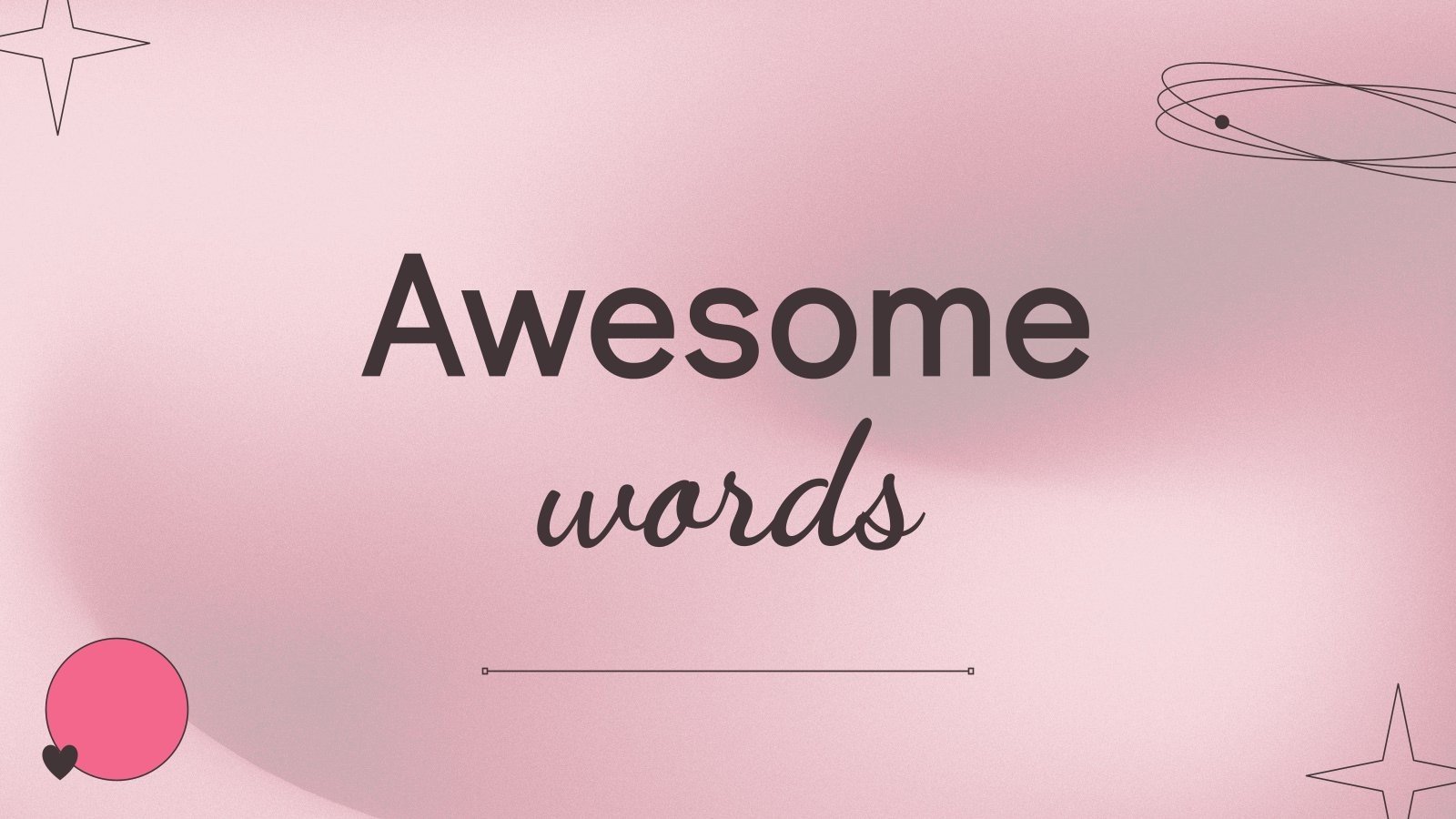 Light Pink Minitheme Presentation