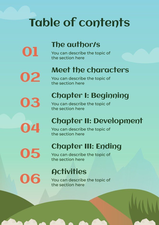 Cute Baby Dragon Storybook Presentation