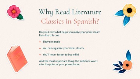 Language Arts: Classics of Spanish Literature Presentation