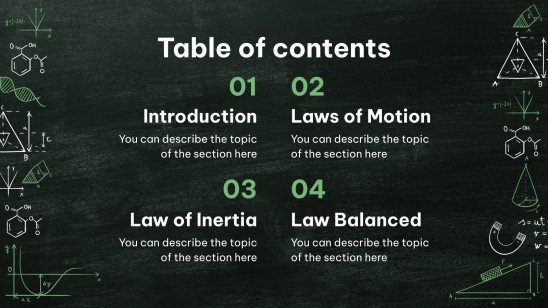 Physics Subject for High School: Newton's Laws Presentation