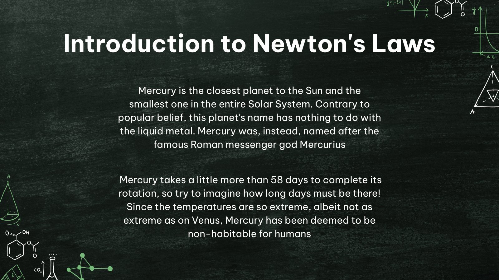 Physics Subject for High School: Newton's Laws Presentation