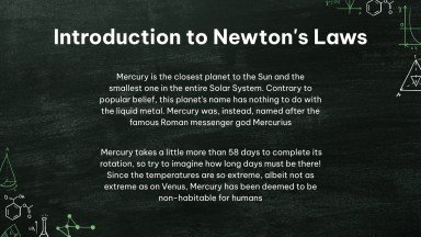 Physics Subject for High School: Newton's Laws Presentation