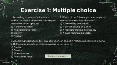 Physics Subject for High School: Newton's Laws Presentation