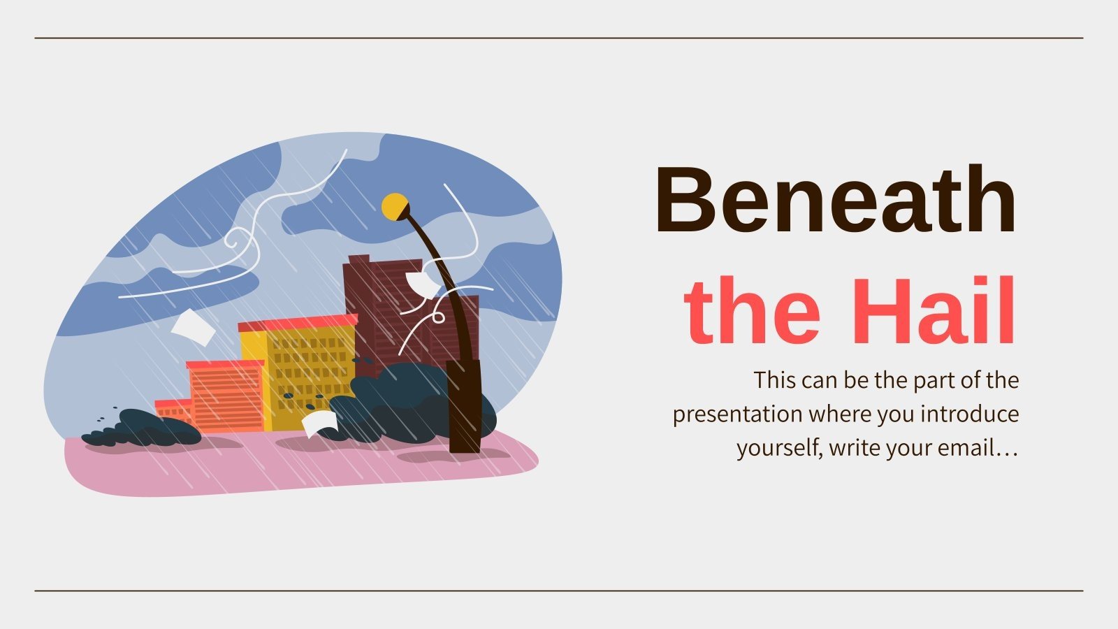 Biology Subject for Middle School: Natural Disasters - Hail