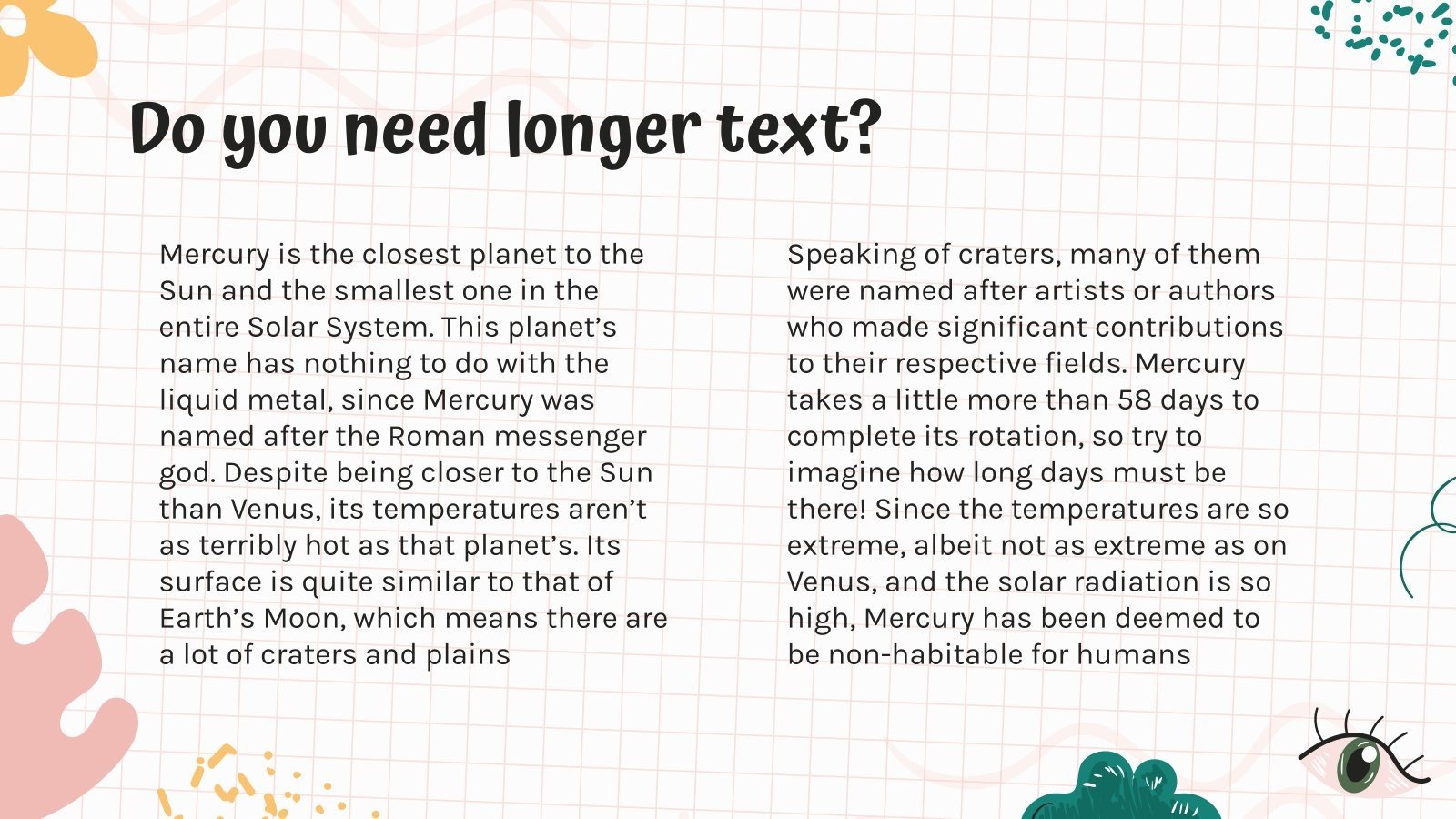 A Letter for my Future Self Presentation