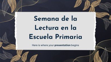 Plantillas gratuitas de Google Slides y PowerPoint sobre la lectura
