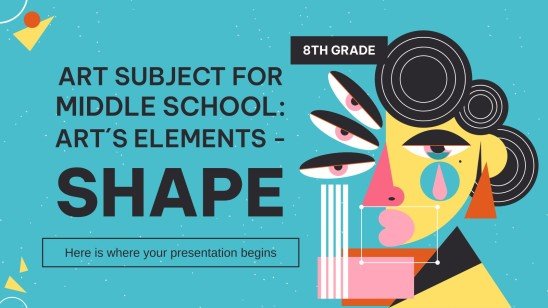 Art Subject for Middle School: Art's Elements - Shape