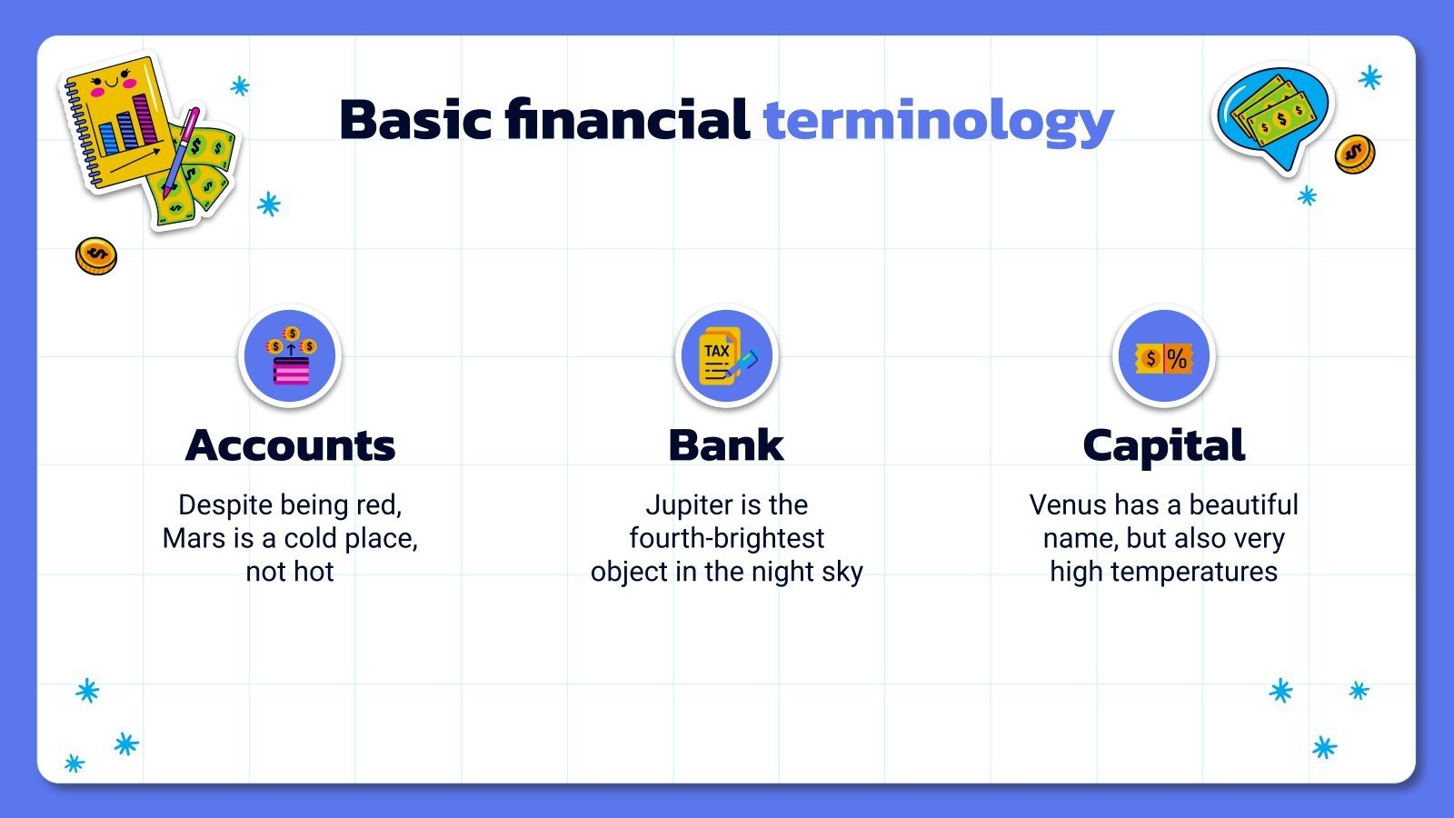 Financial Terminology Workshop Presentation