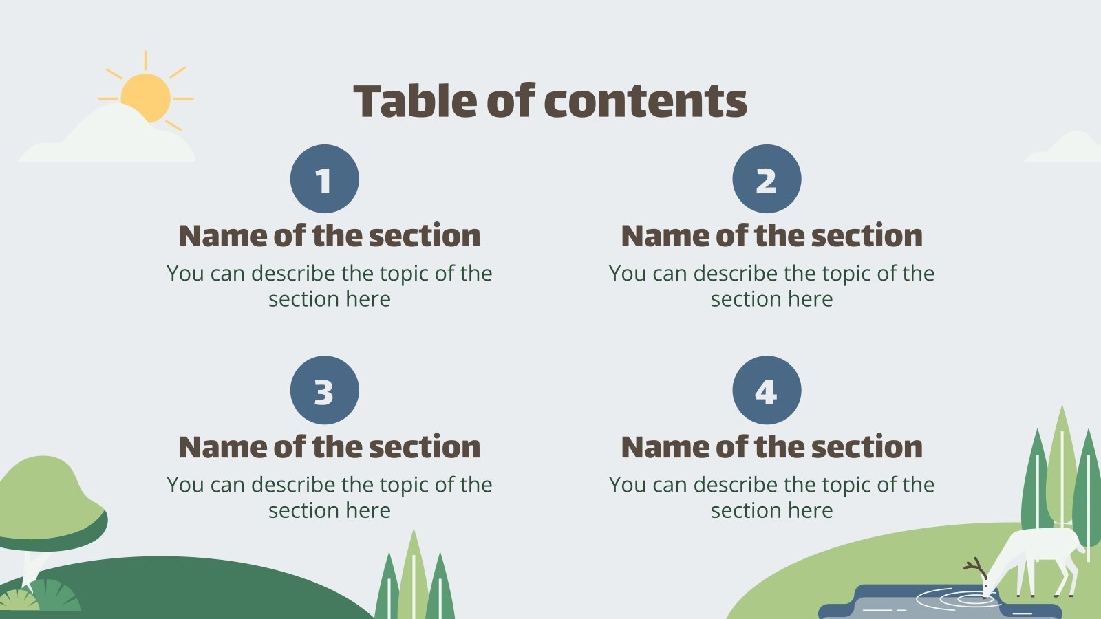 Environmental Minitheme Presentation