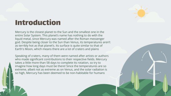 Environmental Minitheme Presentation