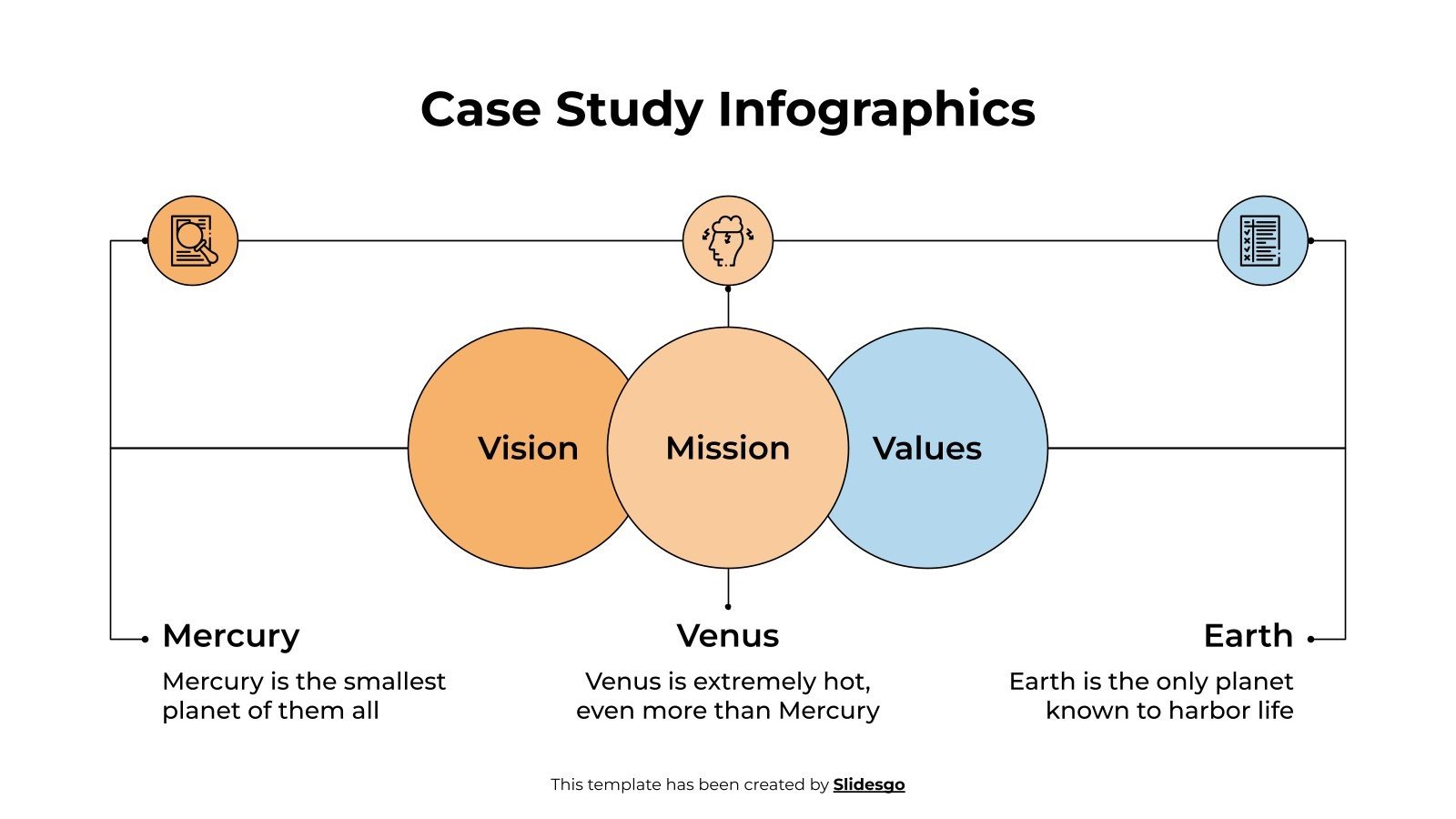 Case Study Infographics template
