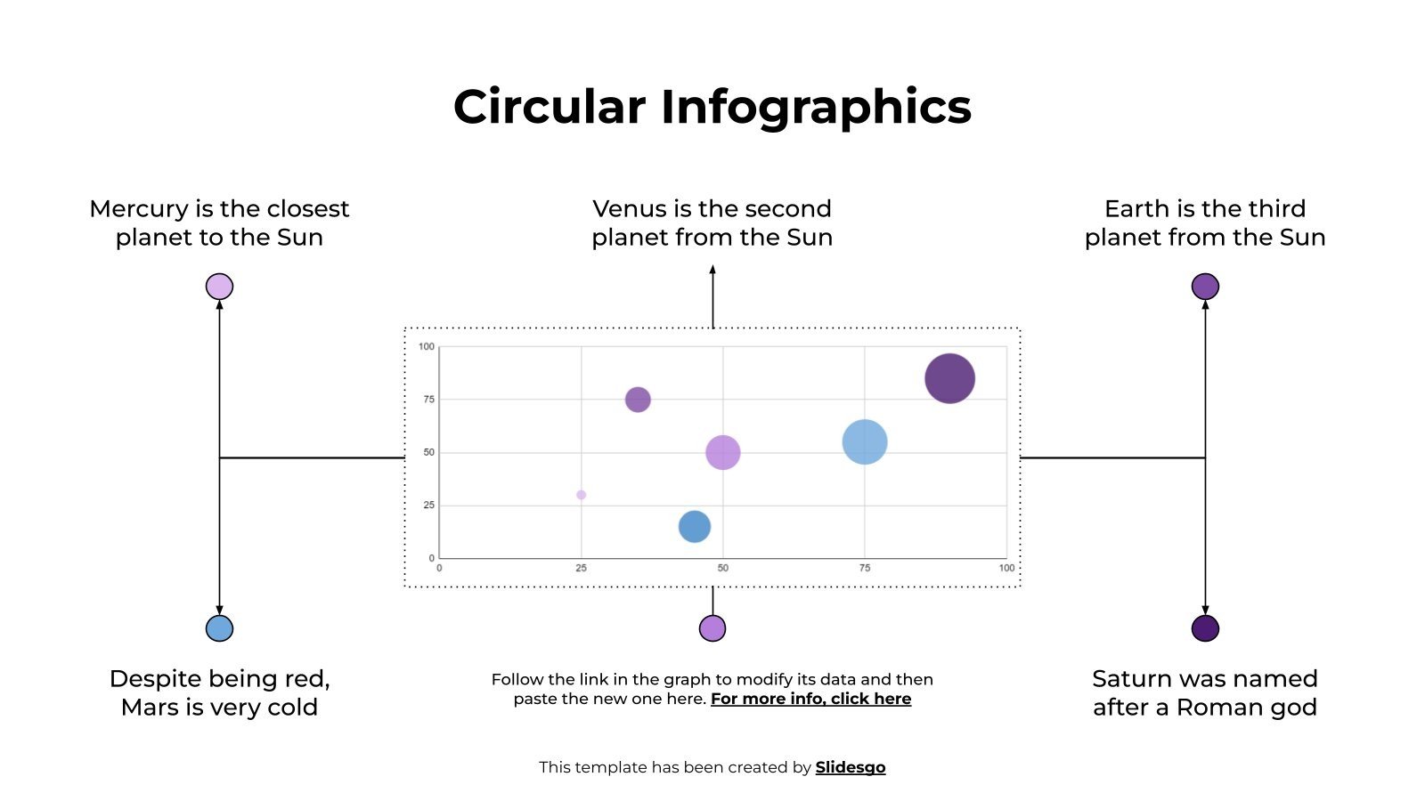 Circular Infographics template