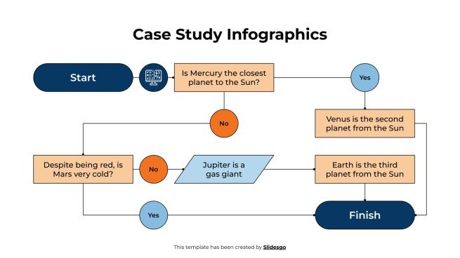 Case Study Infographics template
