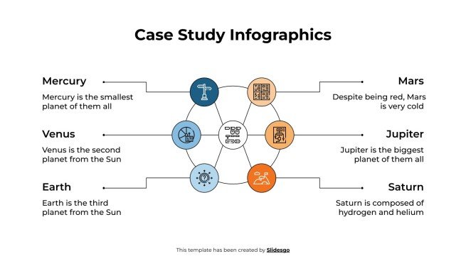 Case Study Infographics template