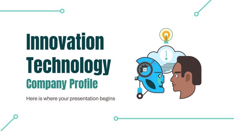 Innovation Technology Company Profile Presentation