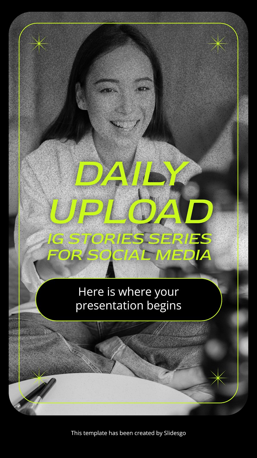 Daily Upload IG Stories Series for Social Media Presentation