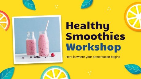 Free Google Slides and PPT Templates about Milk