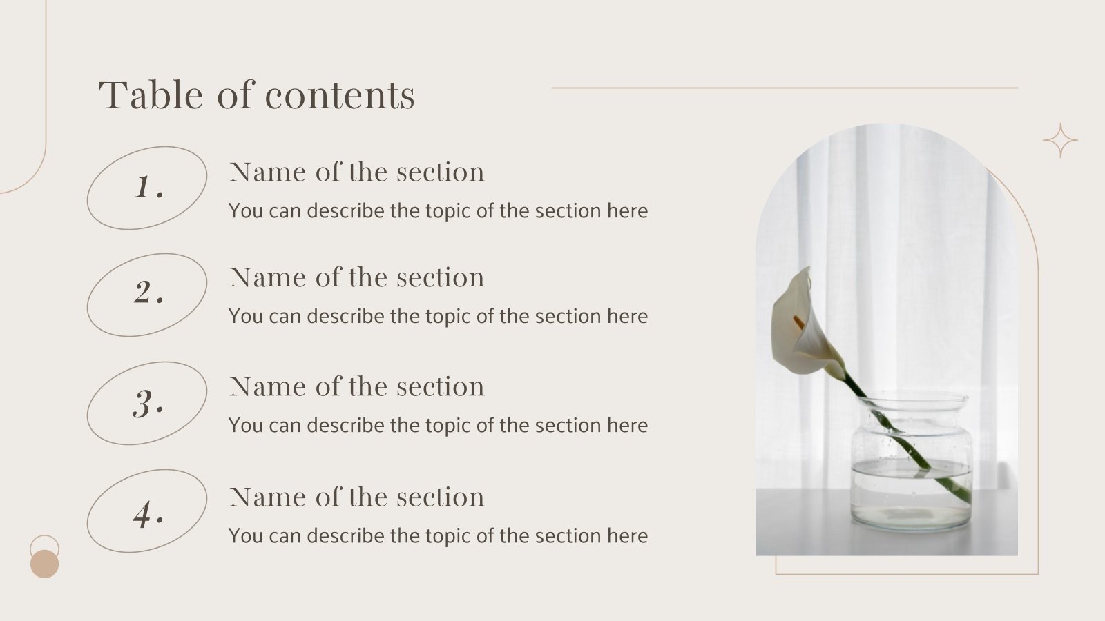 Gorgeous Minimalist Slides Presentation