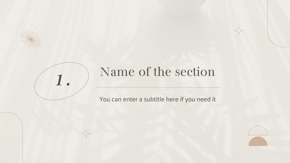 Gorgeous Minimalist Slides Presentation