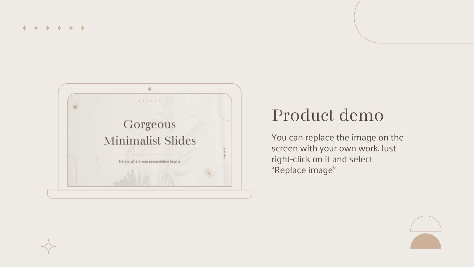 Gorgeous Minimalist Slides Presentation