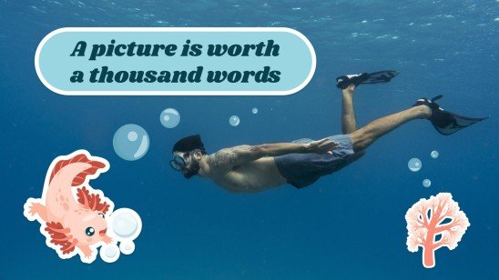 Extremely Adorable Baby Axolotl Minitheme Presentation