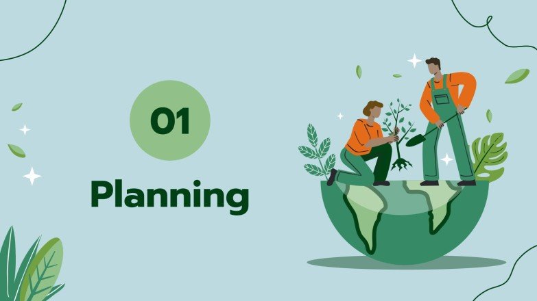 Save Earth! Social Media Strategy Presentation