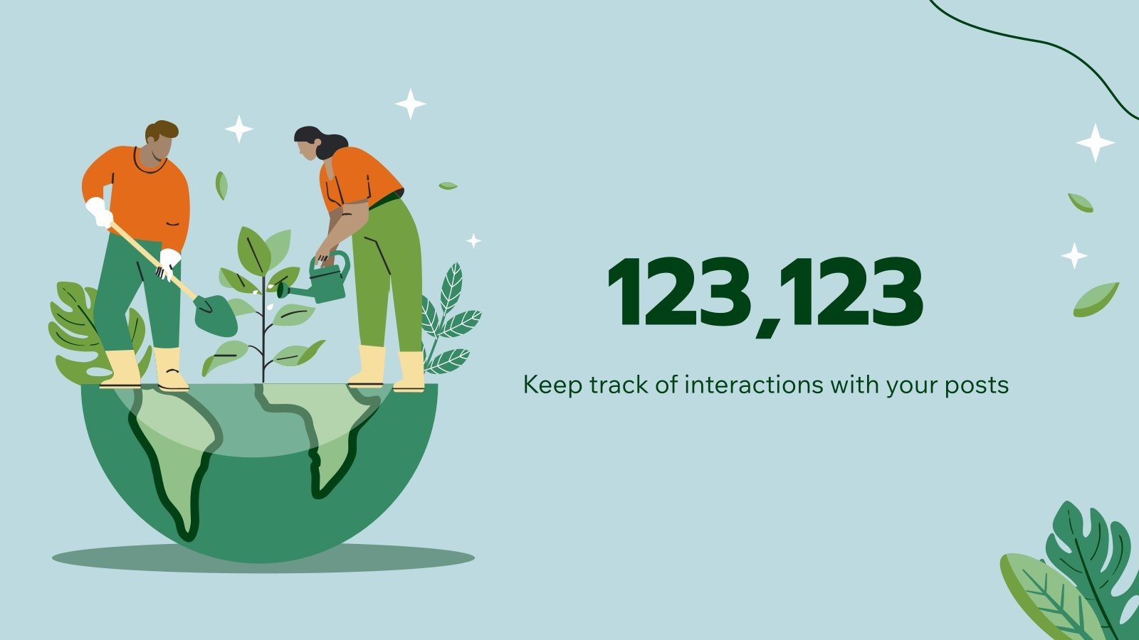 Save Earth! Social Media Strategy Presentation