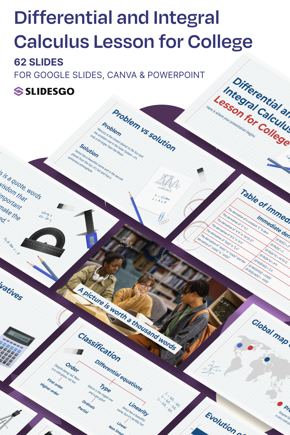 Differential and Integral Calculus Lesson for College