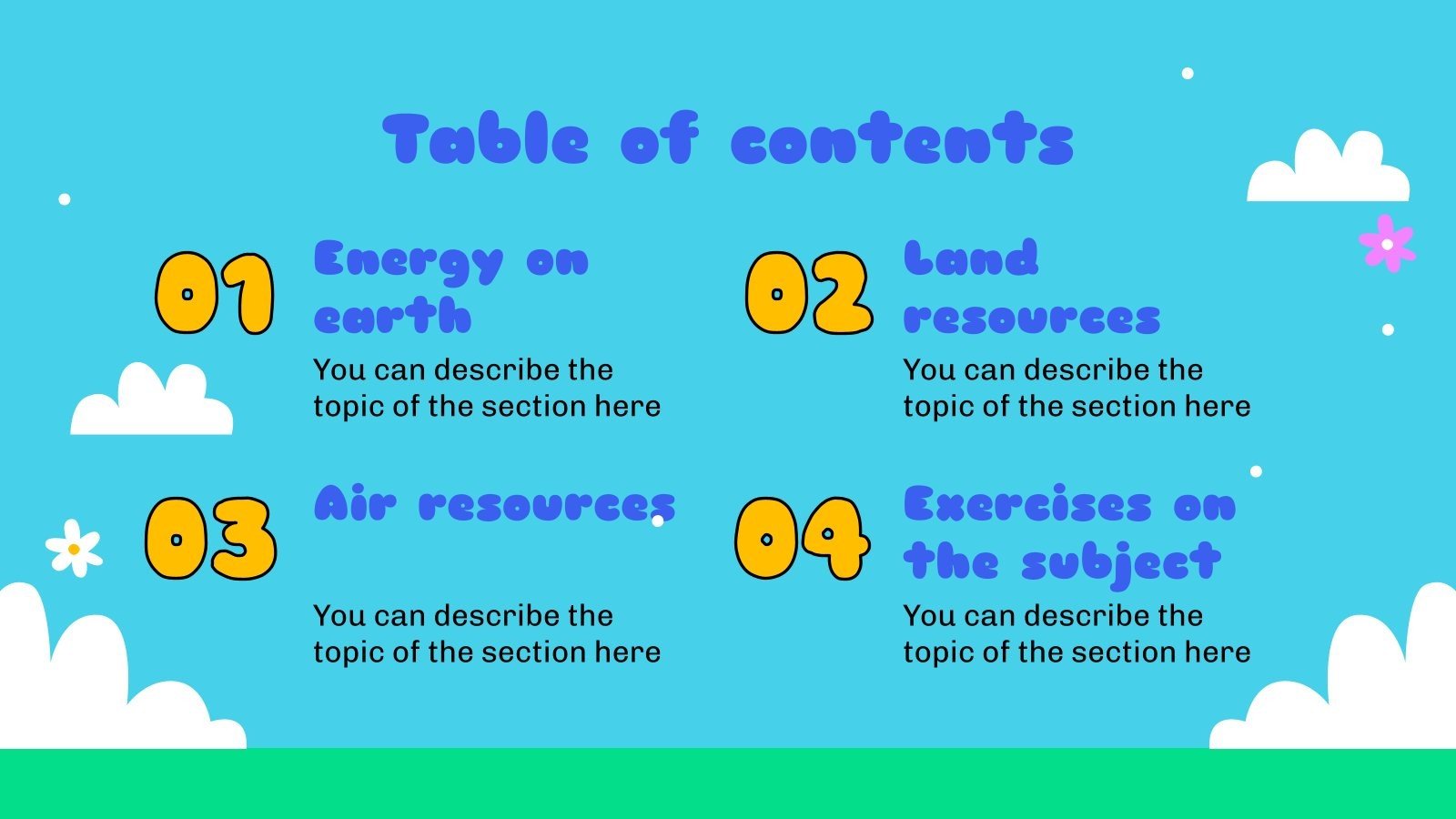 Science Subject for Middle School: Earth's Resources