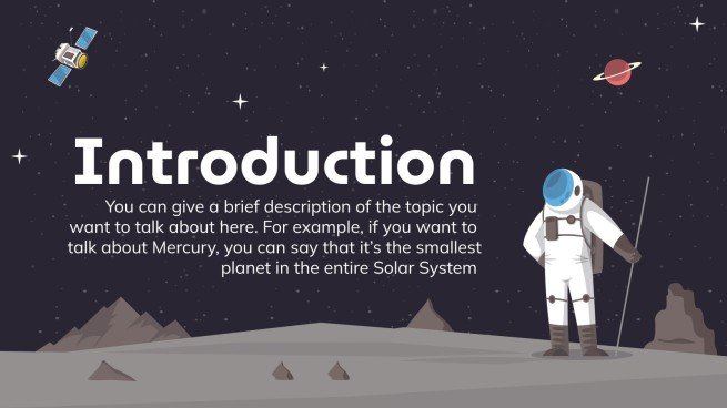 Astronaut Adventures in Far Away Planets Presentation