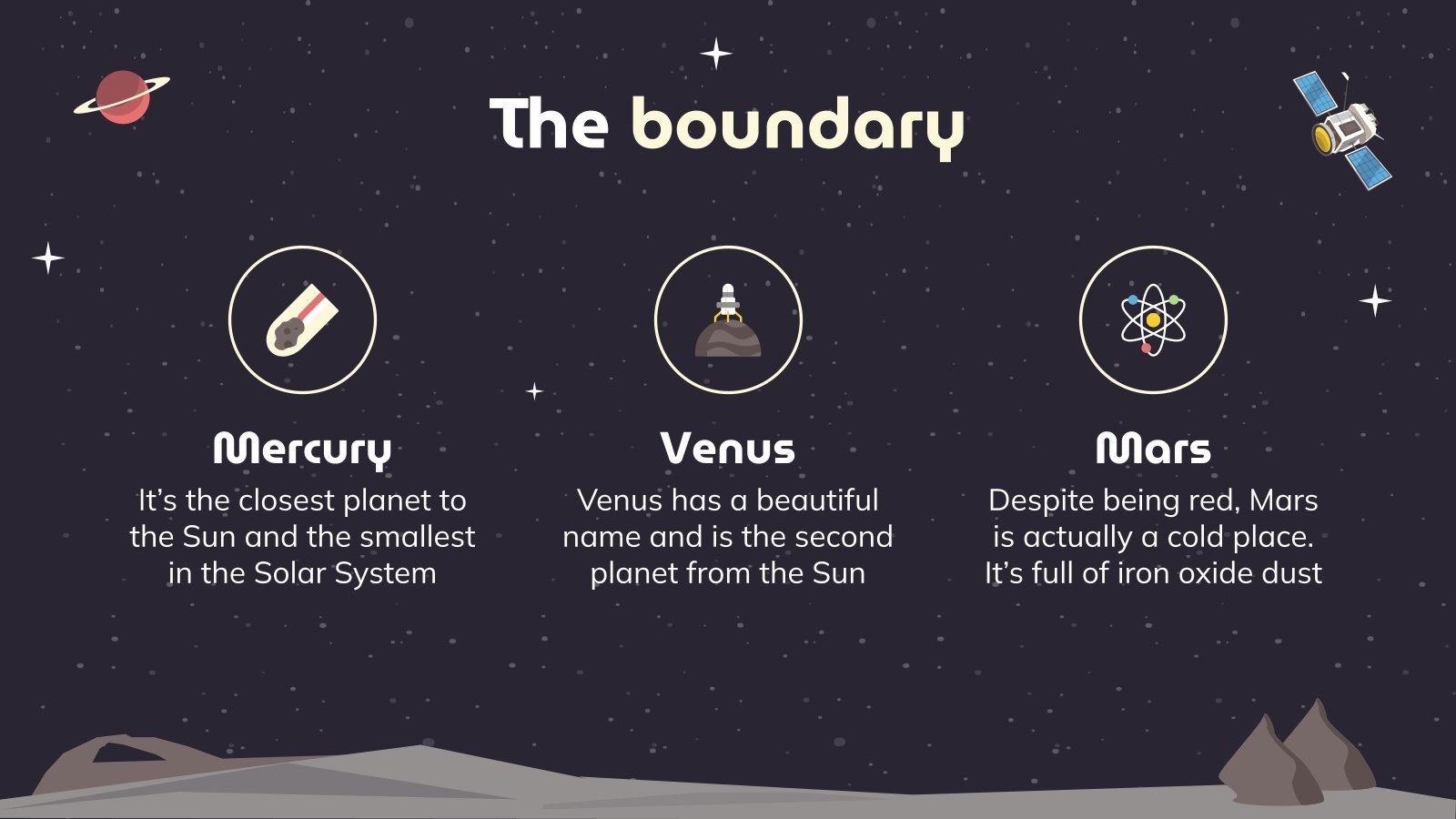 Astronaut Adventures in Far Away Planets Presentation