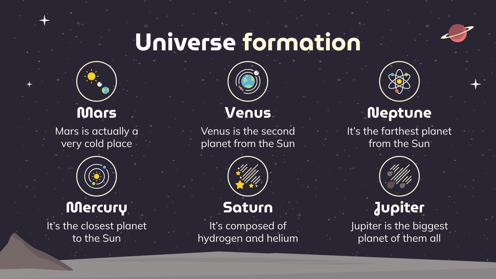 Astronaut Adventures in Far Away Planets Presentation