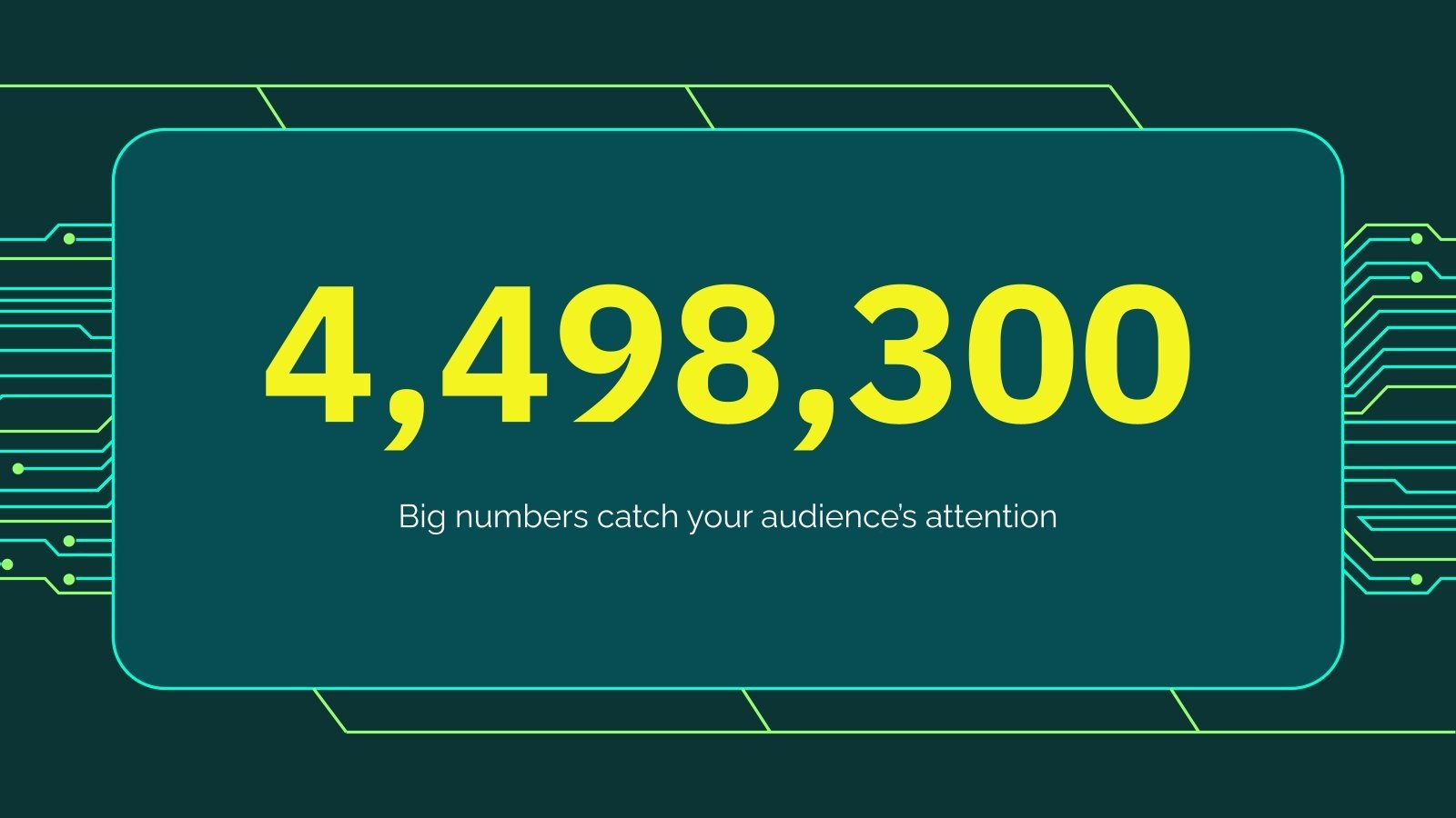 Motherboard Pattern Business Meeting Presentation