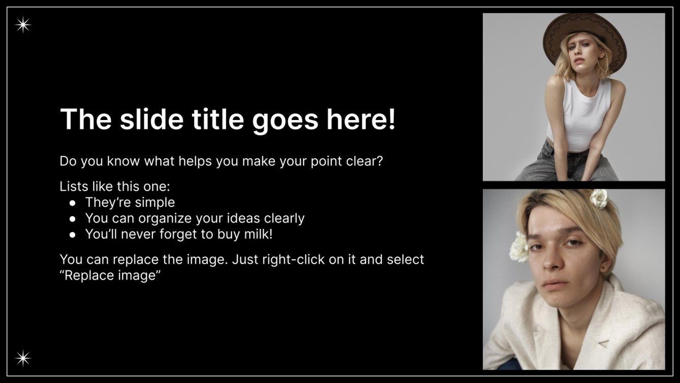 Fashion Slides Presentation