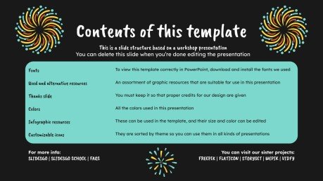 Fireworks Workshop Presentation